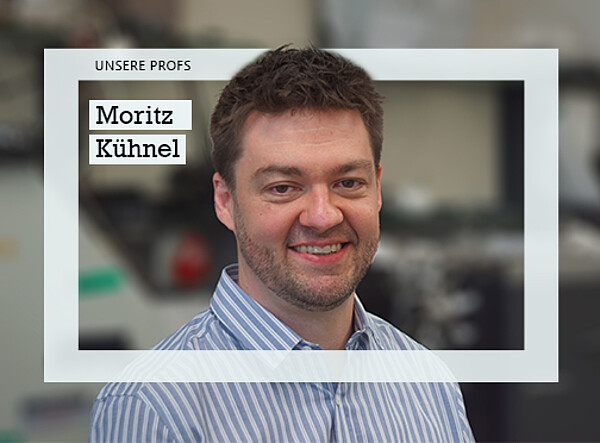 Moritz gives introductory interview | Kühnel Lab